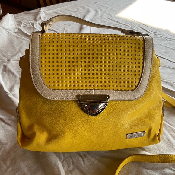Miche | Bags | Miche Cori Hip Crossbody Bag In Mustard Yellow With Tan ...